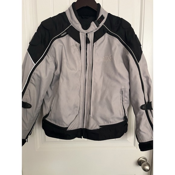 Jackets & Coats | Tour Master Jacket Womens Small 81 Intake Gray ...